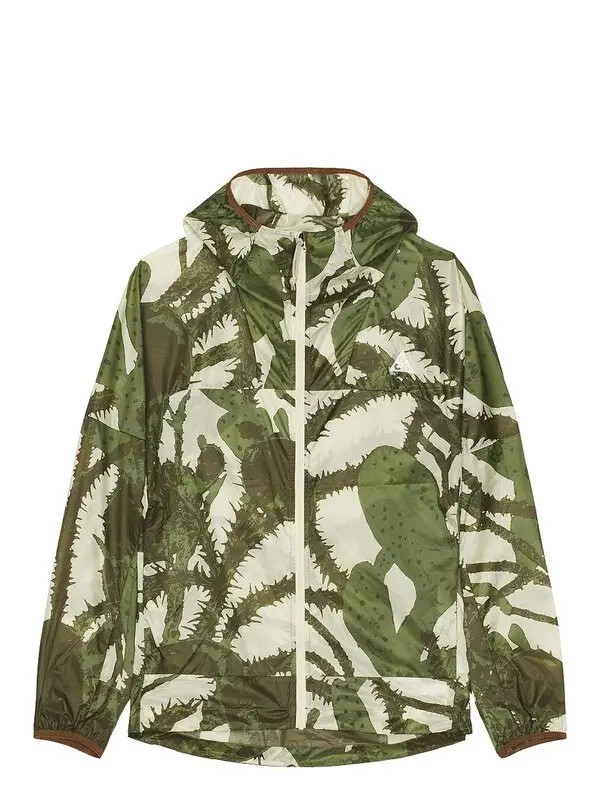 Nike Acg Windproof Cindercone Jacket - Light Khaki  Mosswood Brown  & Summit Wh