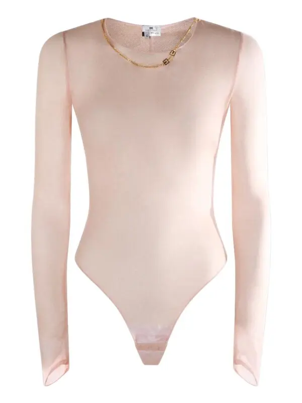 Elisabetta Franchi Bodysuit - Beige
