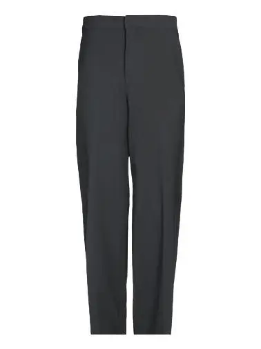 Givenchy Straight Leg Wool Blend Pants - Grey