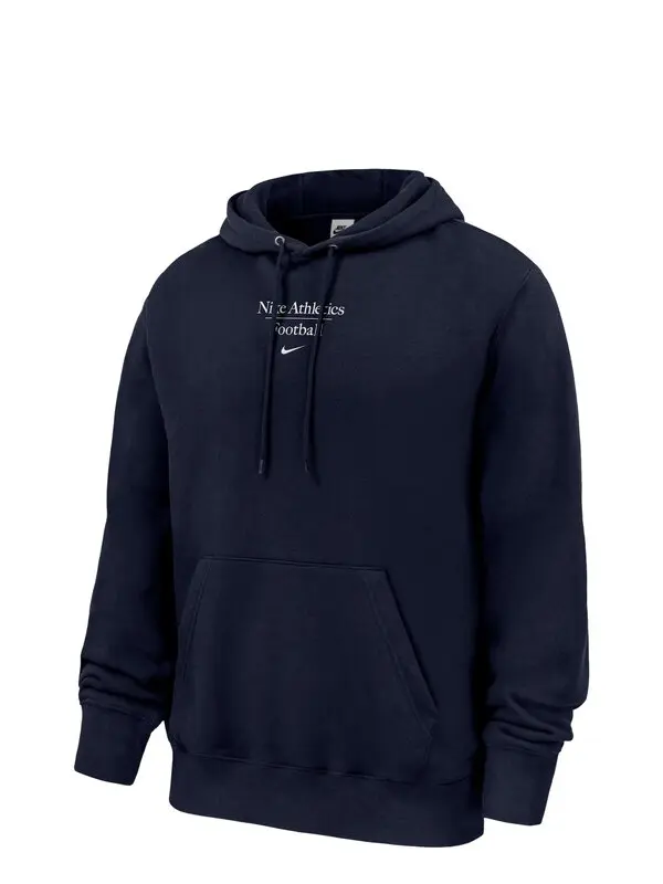 Nike Club Fleece Football Pullover Hoodie - Blue