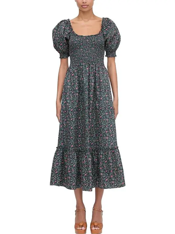 Hill House Home The Louisa Nap Dress - Florentine Ditsy