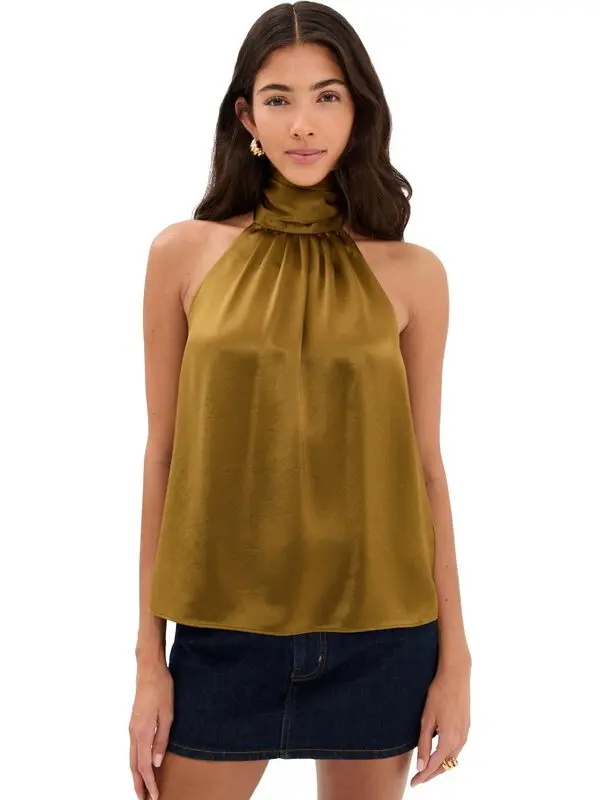Retrofete Martina Top - Ochre