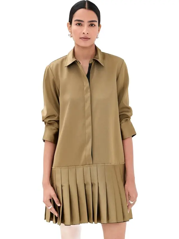 Simkhai Regina Mini Dress - Bronze Multi