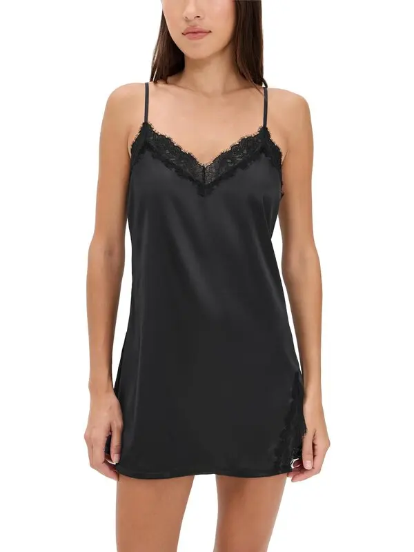 SKARLETT BLUE Entice Mini Slip - Black