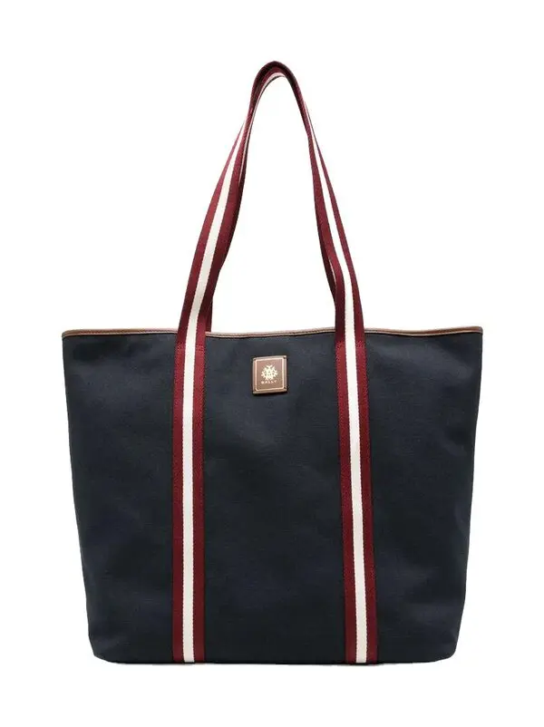 Bally Canvas Tote - Blue