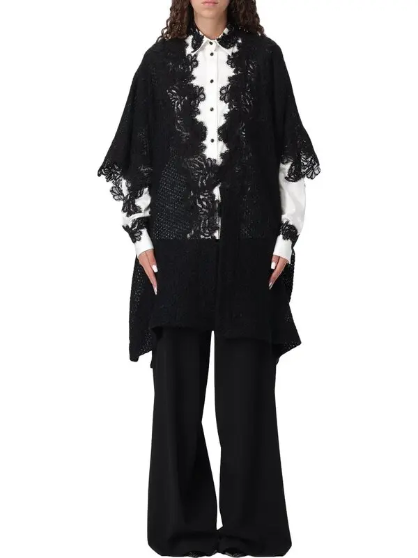 Ermanno Scervino Coat - Black