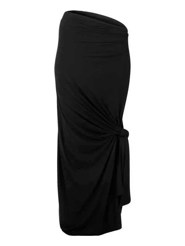 ENTIRE STUDIOS Lumière Viscose Skirt - Black