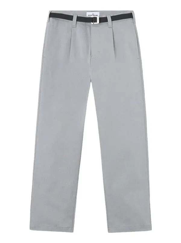 Stone Island Nylon Belted Pants - Blue