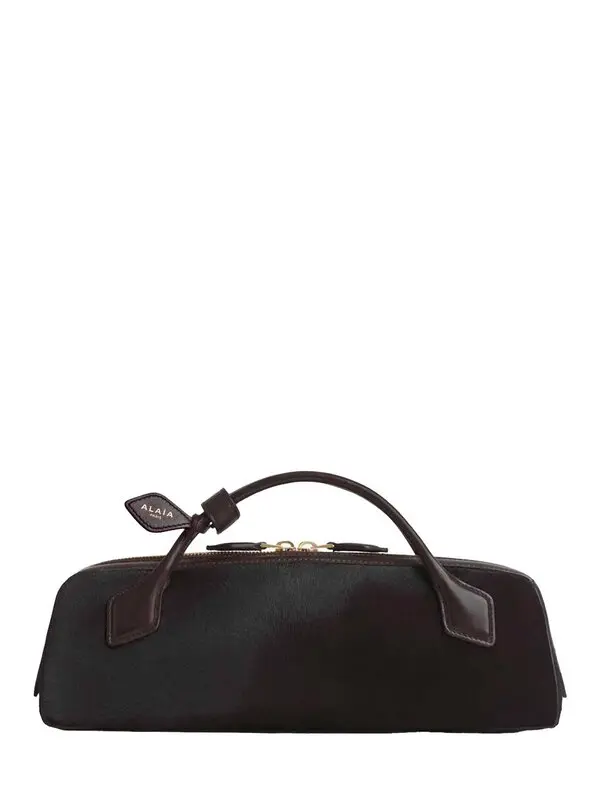 Alaïa Teckel Clutch - Brown