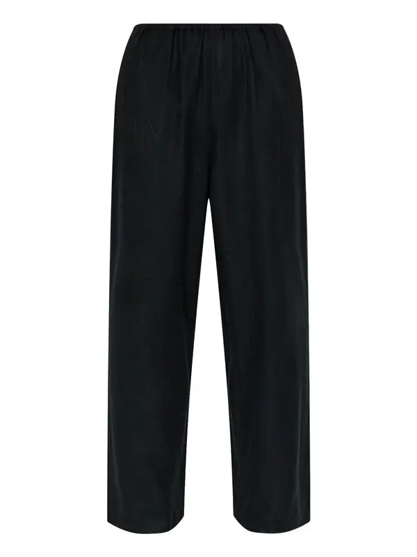 TOTÊME Monogram Trousers - Black