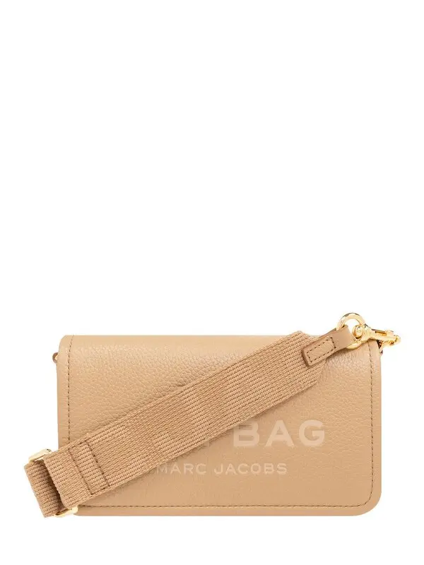 Marc Jacobs The Mini Bag Leather Shoulder Bag - Beige