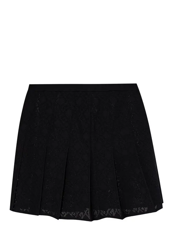 Givenchy Pleated Skirt - Black
