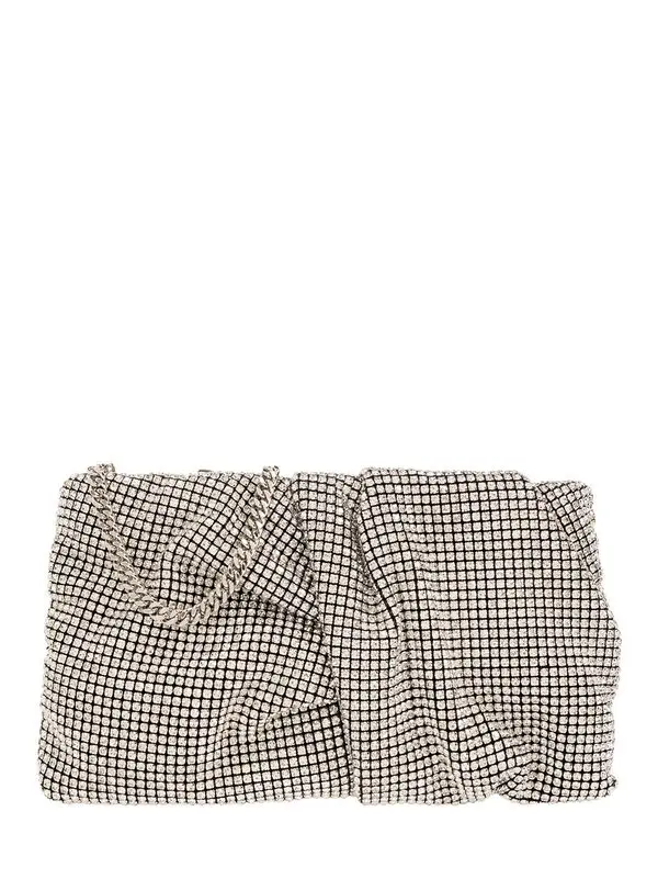JIMMY CHOO Bonny Clutch - Silver