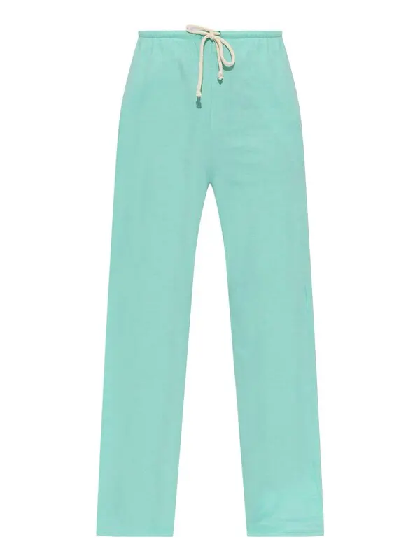 American Vintage Straight-leg Knit Trousers - Green
