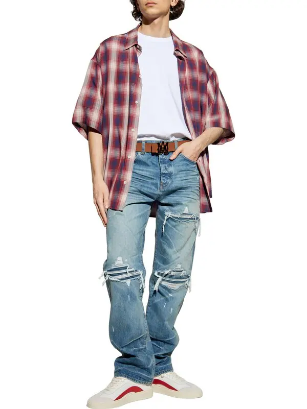 Amiri Vintage-effect Jeans - Blue