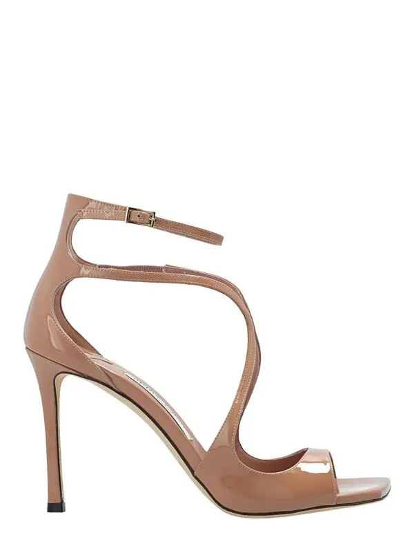 JIMMY CHOO Azia Heeled Sandals - Beige