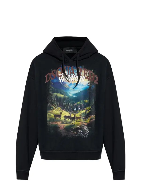 Dsquared2 Logo Sweatshirt - Black