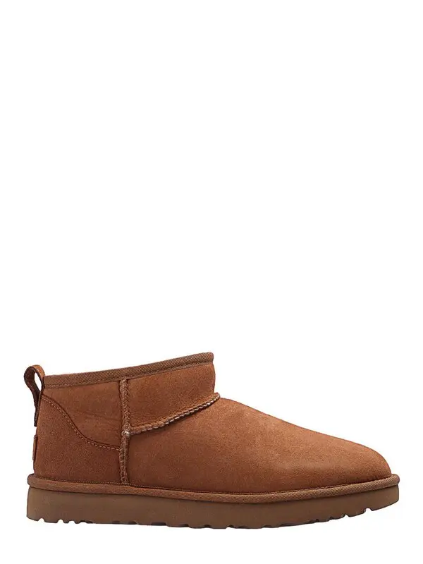 UGG Classic Ultra Mini Shearling Boots - Brown