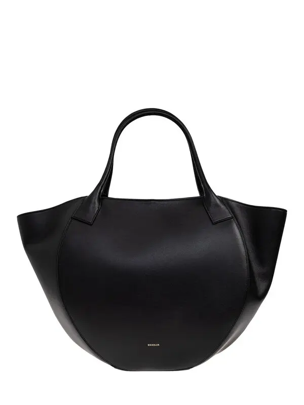 WANDLER Hortensia Shopper Bag - Black