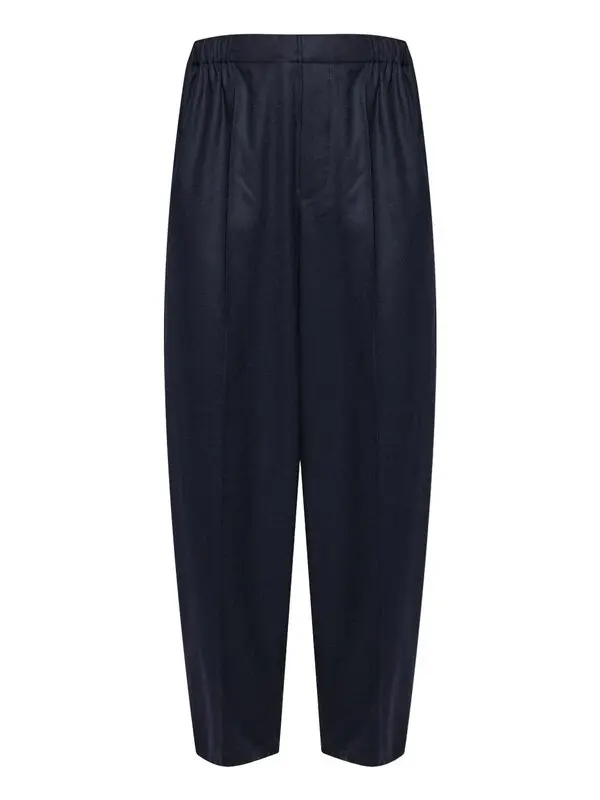 Jacquemus Gio' Wool Trousers - Navy Blue