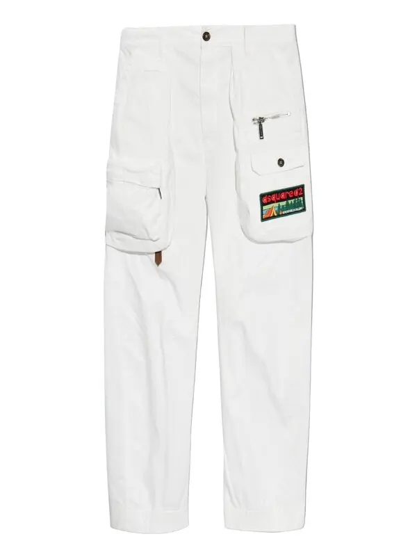 Dsquared2 Trousers With Pockets - White