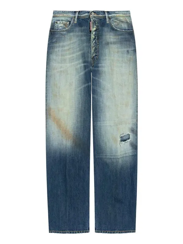 Dsquared2 Loose Fit Jeans - Light Blue