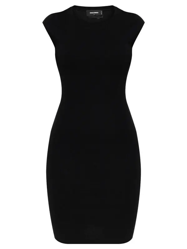 Dsquared2 Sleeveless Knit Dress - Black