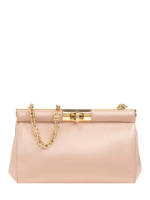 Dolce & Gabbana Marlene Small Clutch - Beige