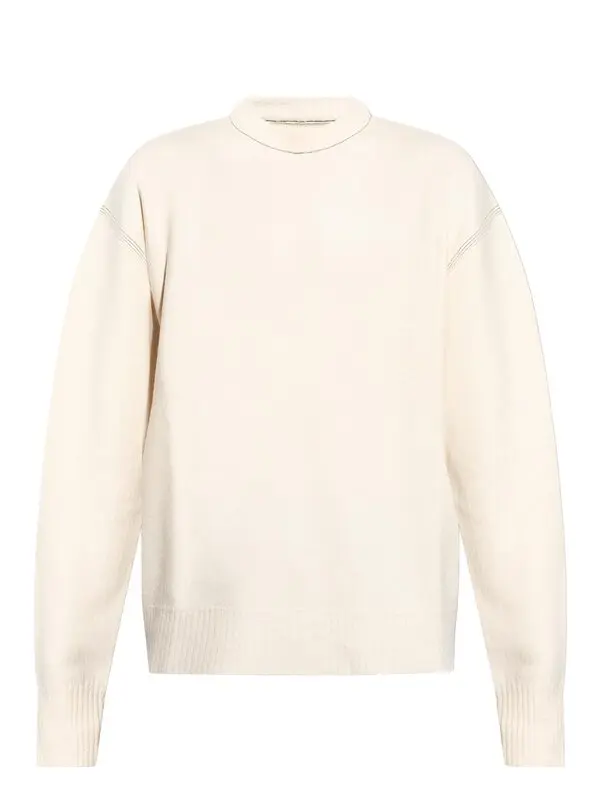 JIL SANDER Wool Sweater - Cream