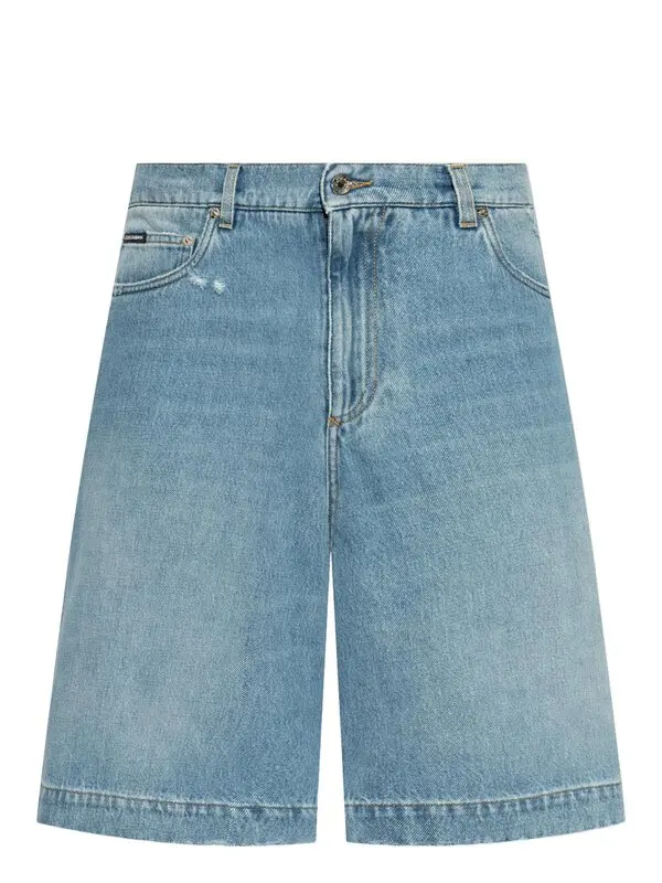 Dolce & Gabbana Denim Shorts - Light Blue