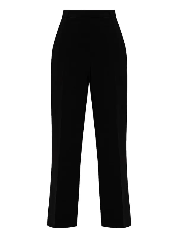 HOLZWEILER Pleat-front Trousers - Black