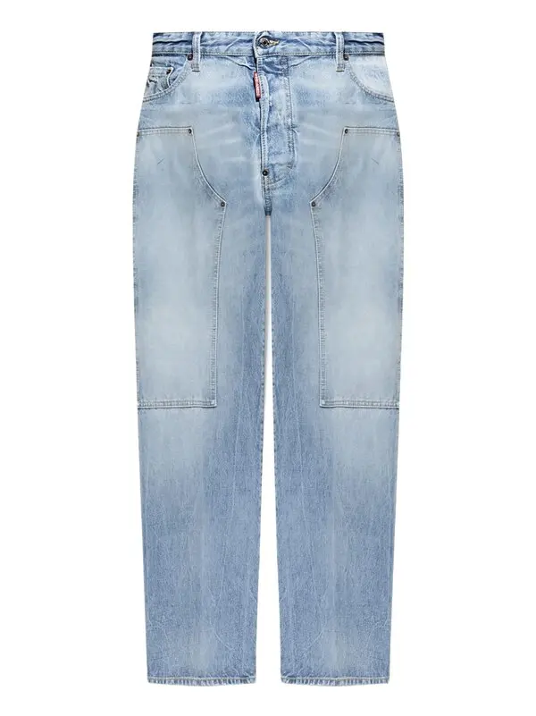 Dsquared2 Loose Jeans - Blue
