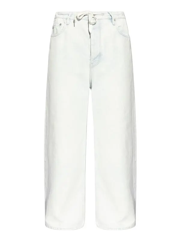 Balenciaga Wide-leg Jeans - Light Blue