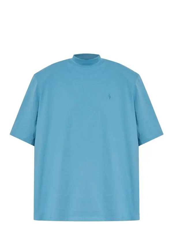 Attico Padded T-shirt - Blue