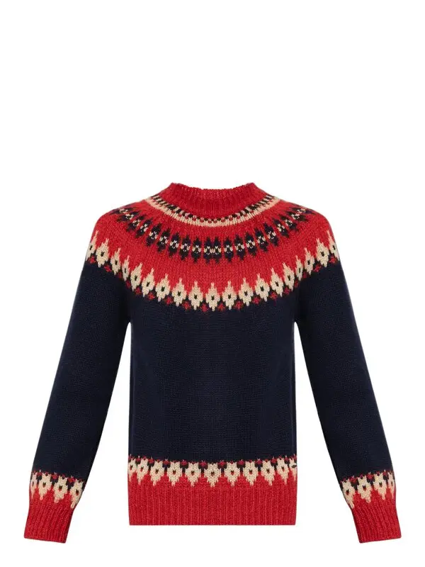 Dsquared2 Norwegian Wool Blend Sweater - Multicolour