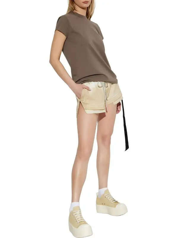 Rick Owens Cotton T-shirt - Brown