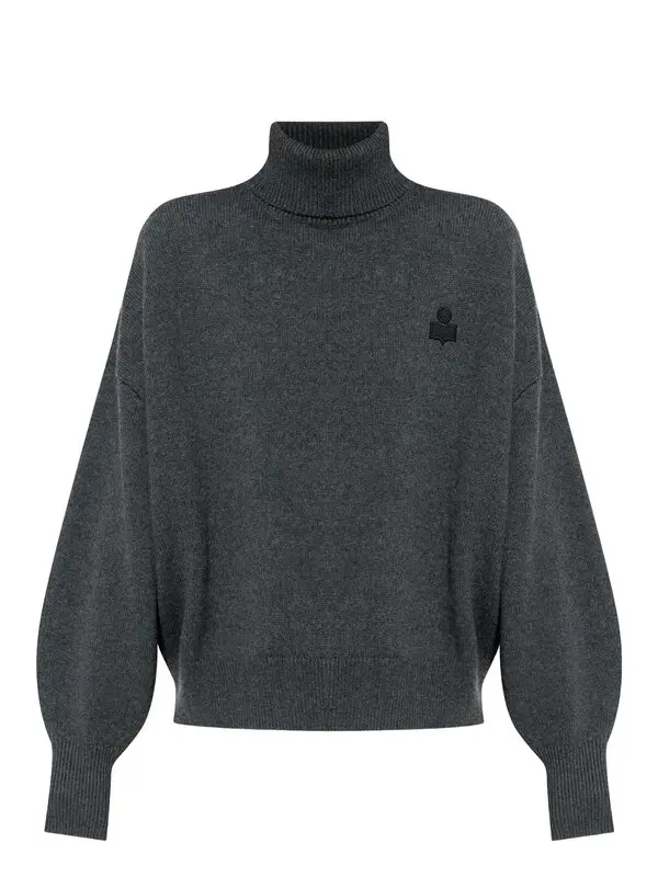 MARANT ETOILE Nasha Turtleneck - Grey