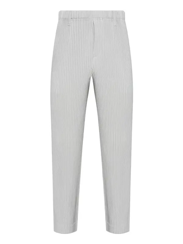 Issey Miyake Pleated Trousers - Grey
