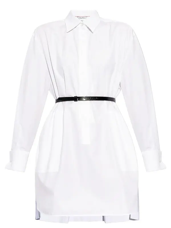 Max Mara Alcade Shirt Dress - White