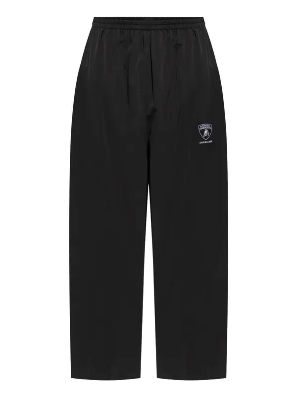 Balenciaga X Automobili Lamborghini Wide-leg Trousers - Black