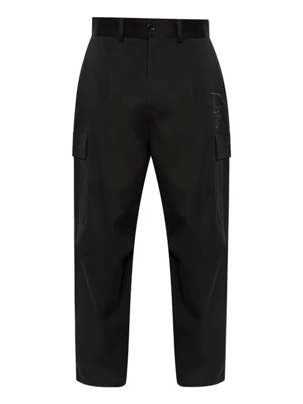 Dolce & Gabbana Cotton Cargo Pants - Black
