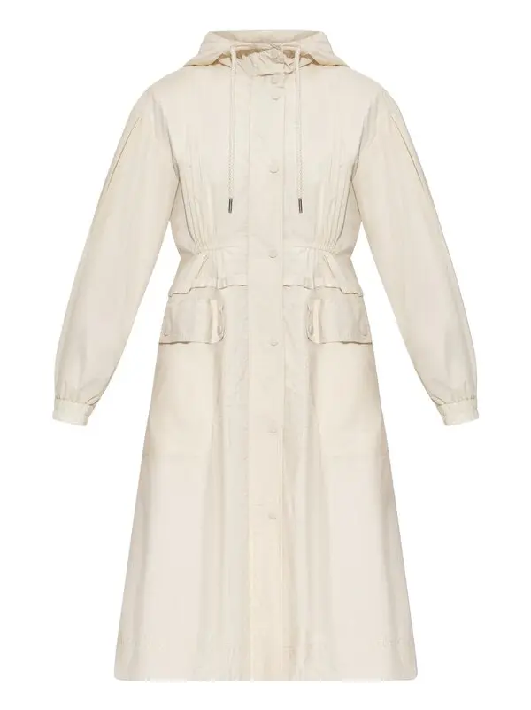 Moncler Coupiac Coat - Yellow