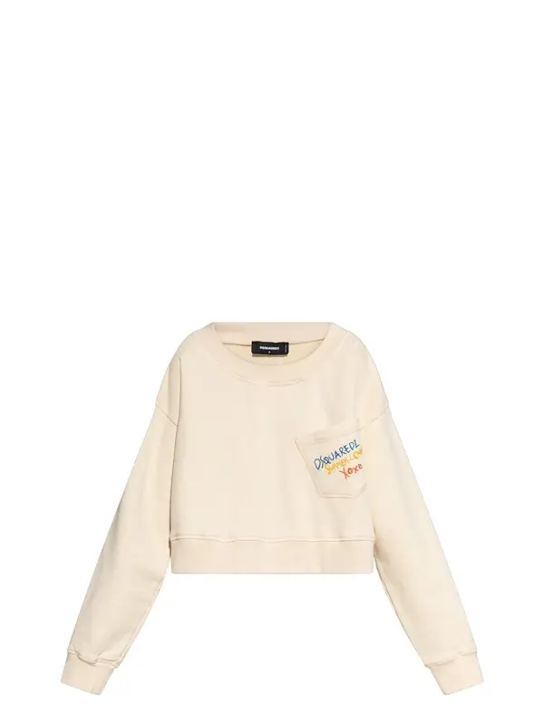 Dsquared2 Summer Lovers Capsule Sweatshirt - Beige