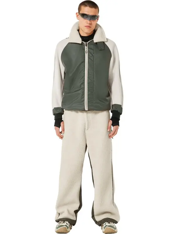 Oakley Latitude Soar Sherpa Bomber Jacket - Mist