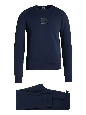 Emporio Armani Tracksuit With Logo - Blue