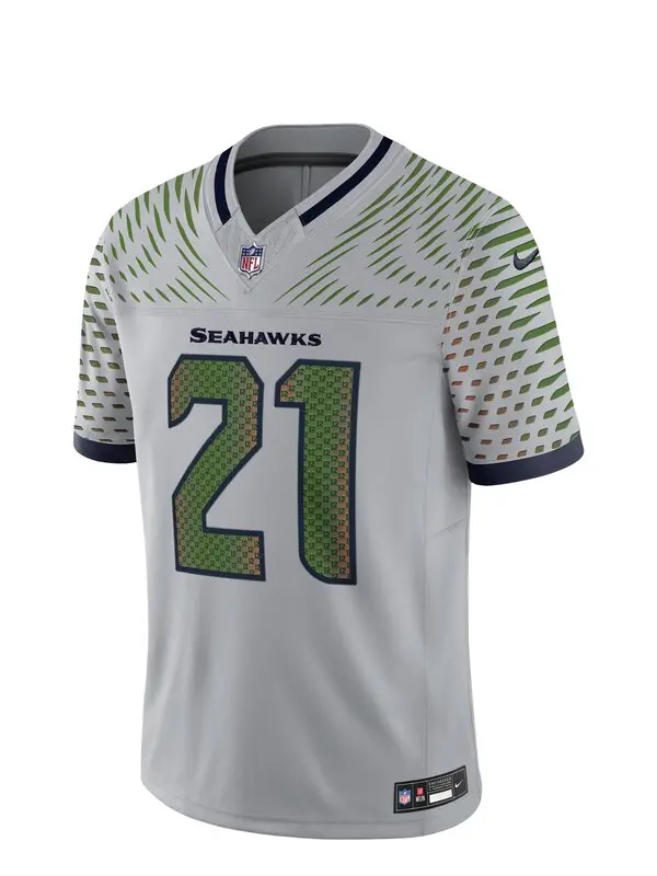 Nike Devon Witherspoon Seattle Seahawks Rivalries Collection Dri-fit Nfl Limited Jersey - Grey