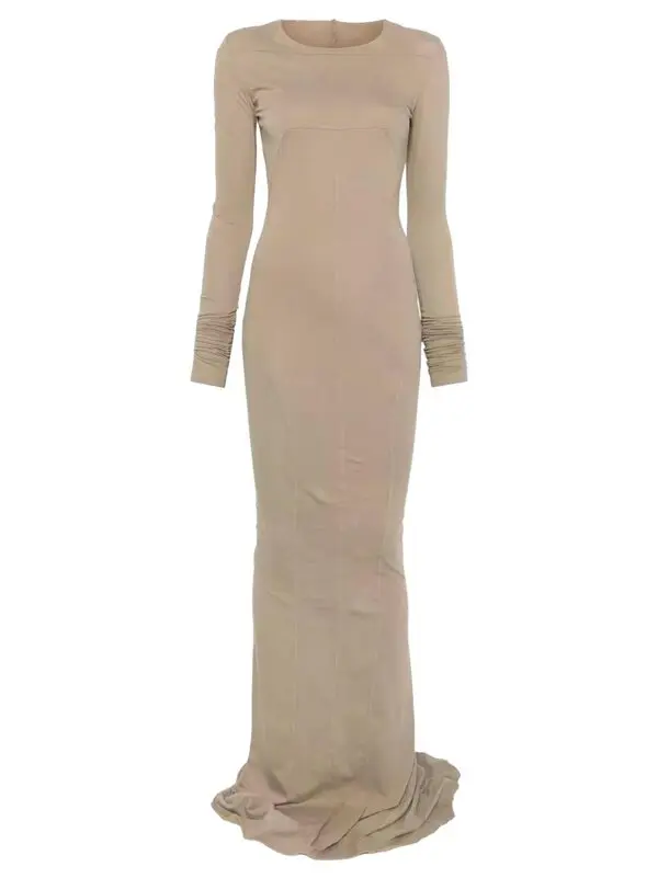 Rick Owens Long Sleeve Dress - Neutrals