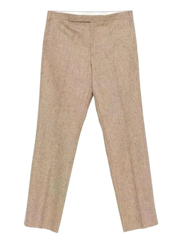 LARDINI Straight-leg Trousers - Neutrals
