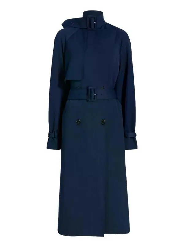 Proenza Schouler Sabina Trench Coat - Blue