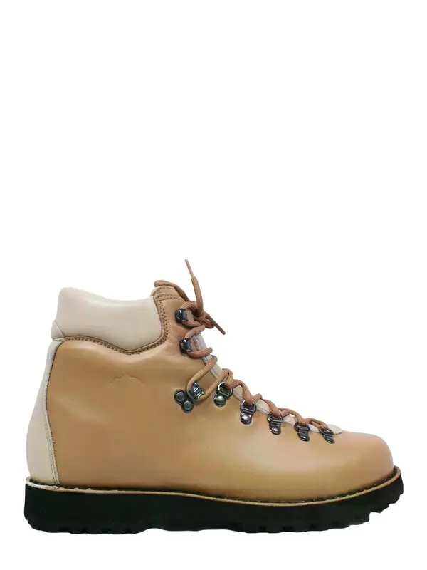 Diemme Leather Lace-up Boots - Brown